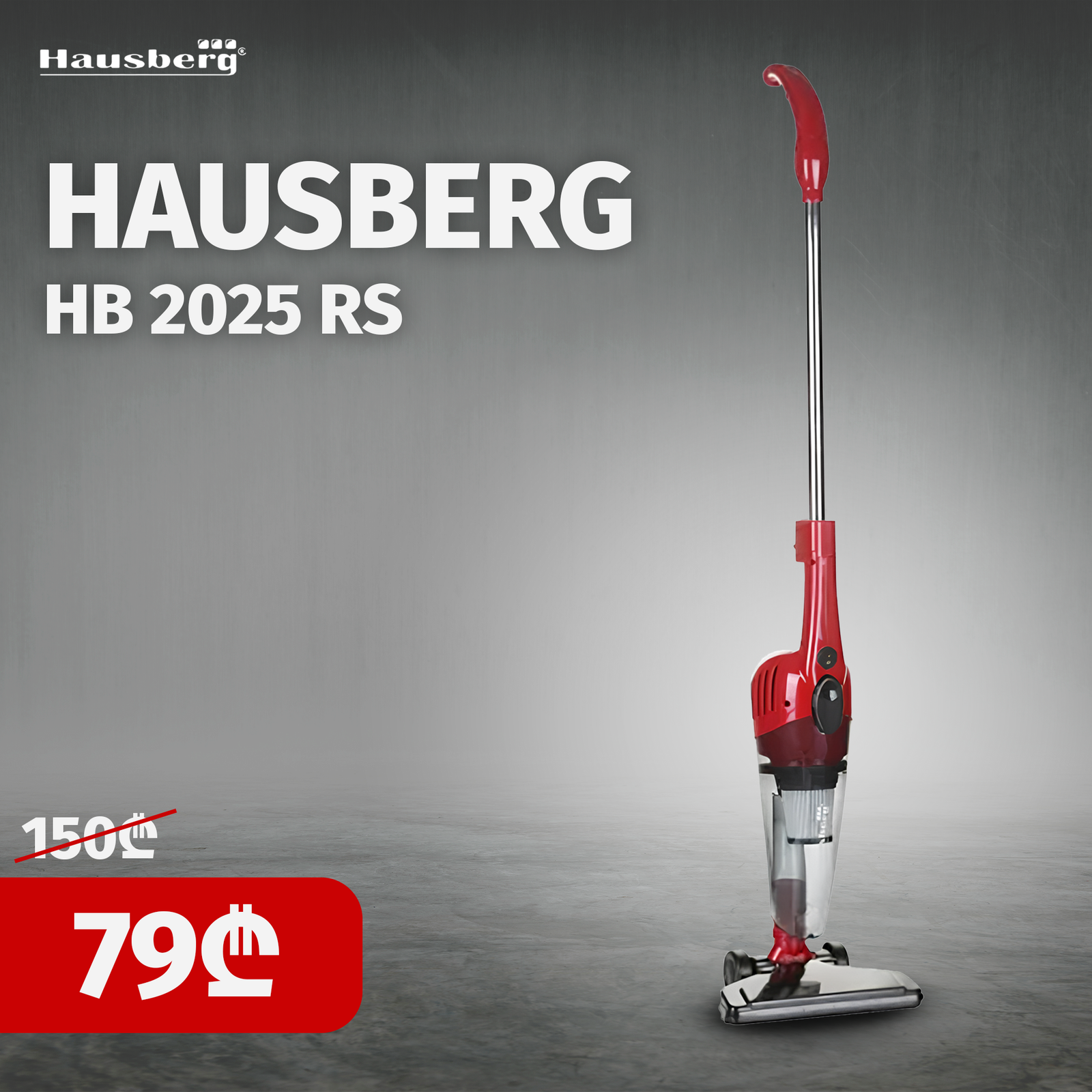 Hausberg HB 2025 RS ხელის მტვერსასრუტი – hausberg